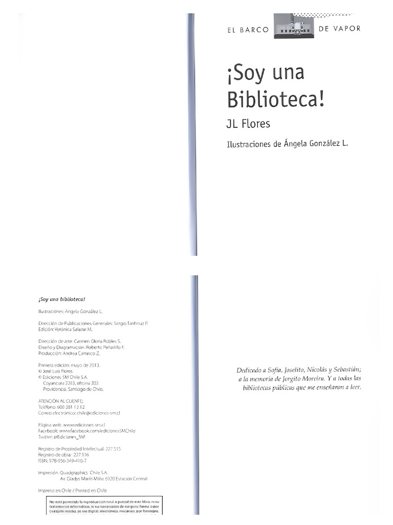 Soy Una Biblioteca JL Flores PDF | PDF