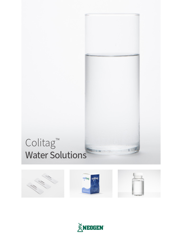 colitag_neogen | PDF | Ultraviolet | Escherichia Coli