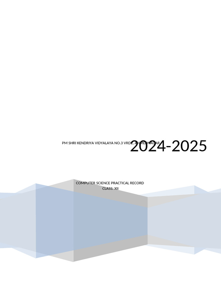 XII CS Practical Solution | PDF | Table (Database) | Sql