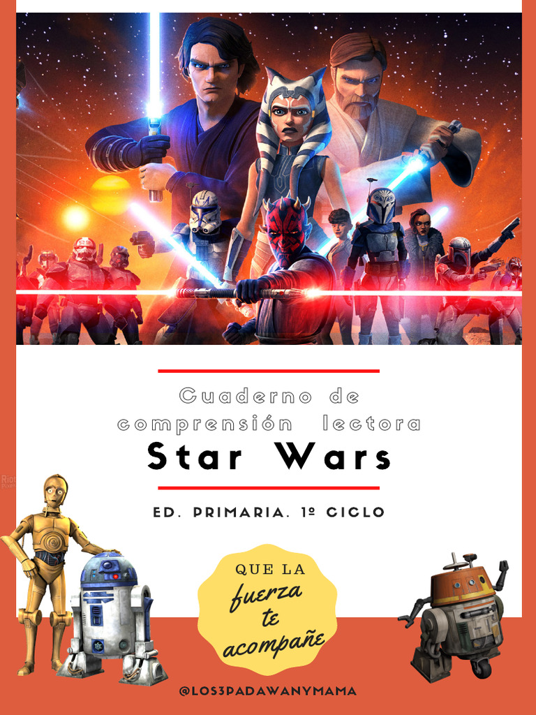 Comprensión Lectora Star Wars | PDF | Obi Wan Kenobi | Jedi