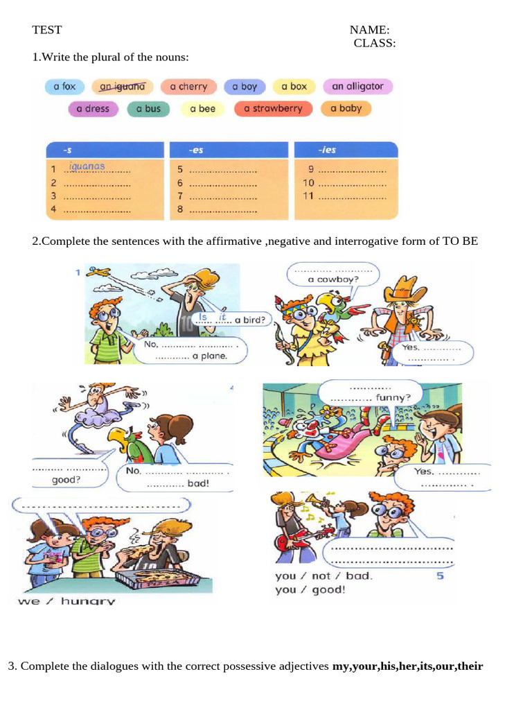 Angliski Nov Test Za Petto | PDF