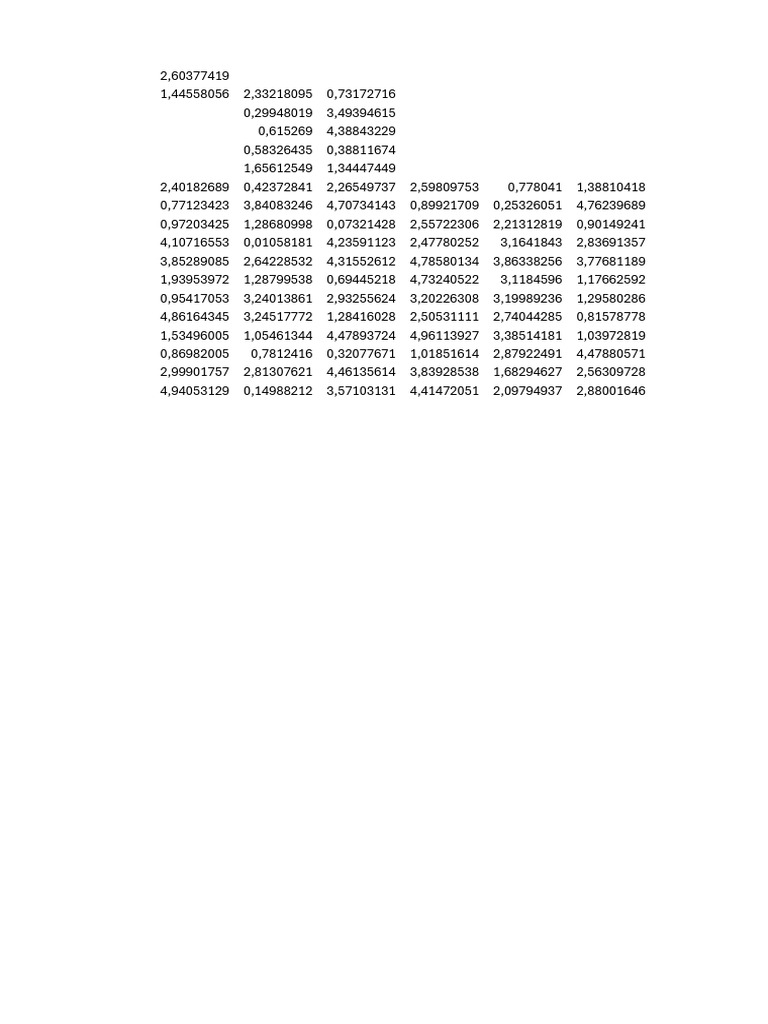 Classa 1 Q | PDF