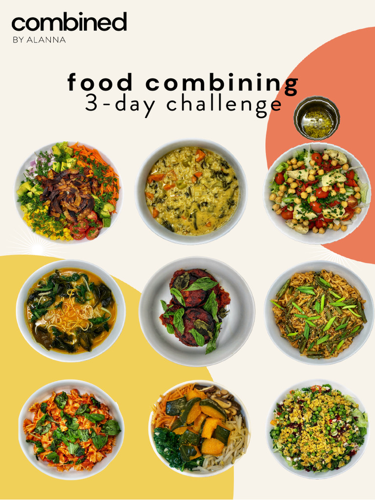 Food Combining Meal Plan Guide | PDF | Digestion | Foods