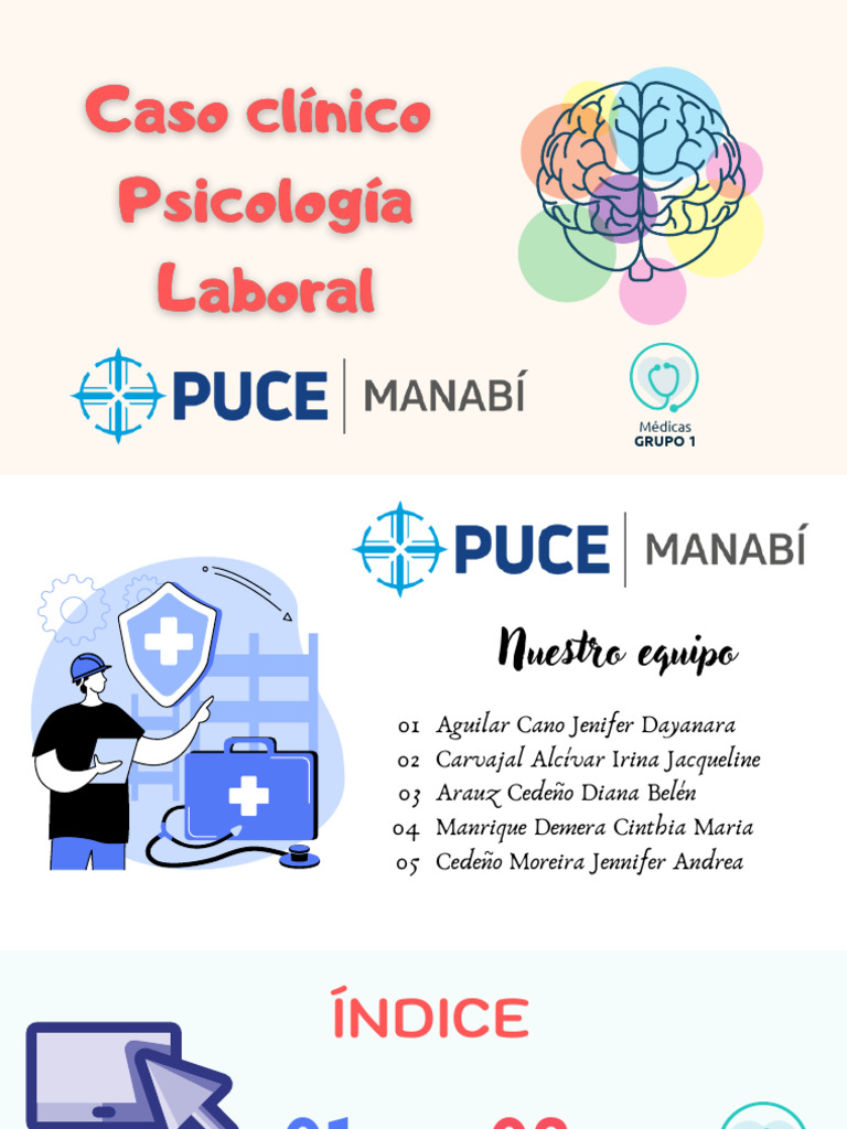 GRUPO 1 ABP caso clínico psicología laboral | PDF | Trastorno depresivo mayor | Sicología