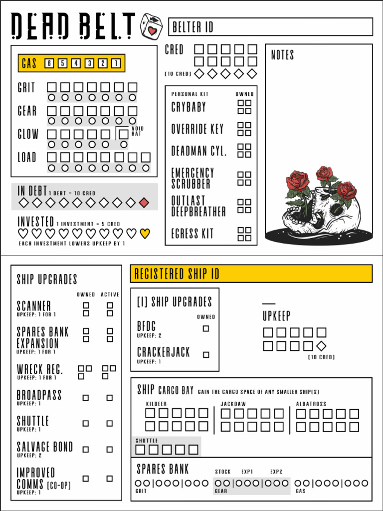 Character Sheet | PDF