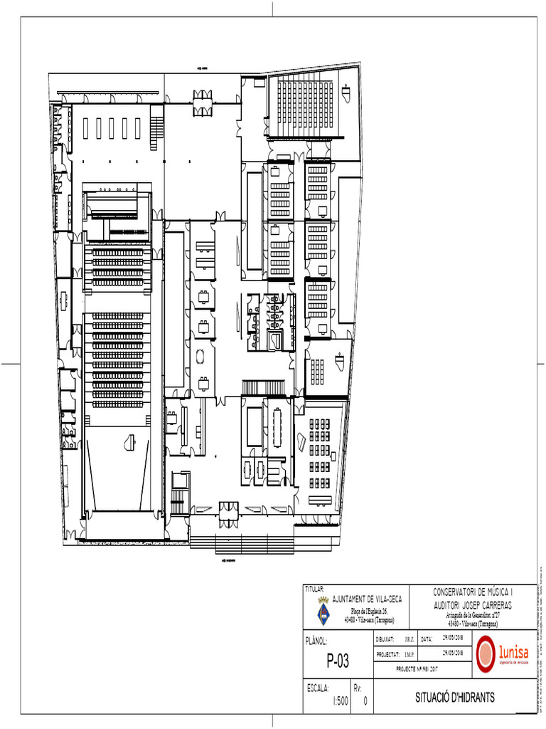 Plànols Conservatori I Auditori | PDF