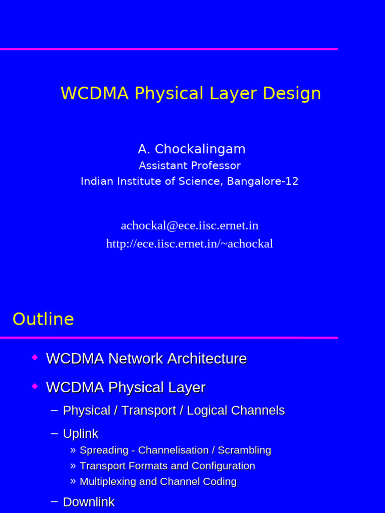 Wcdma Architecture | PDF | 3 G | Telecommunications