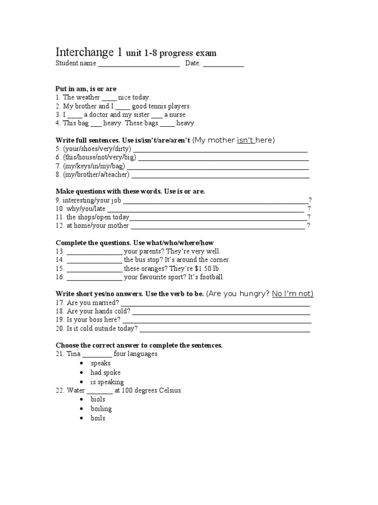 Interchange 1 Unit 1 | PDF | Languages