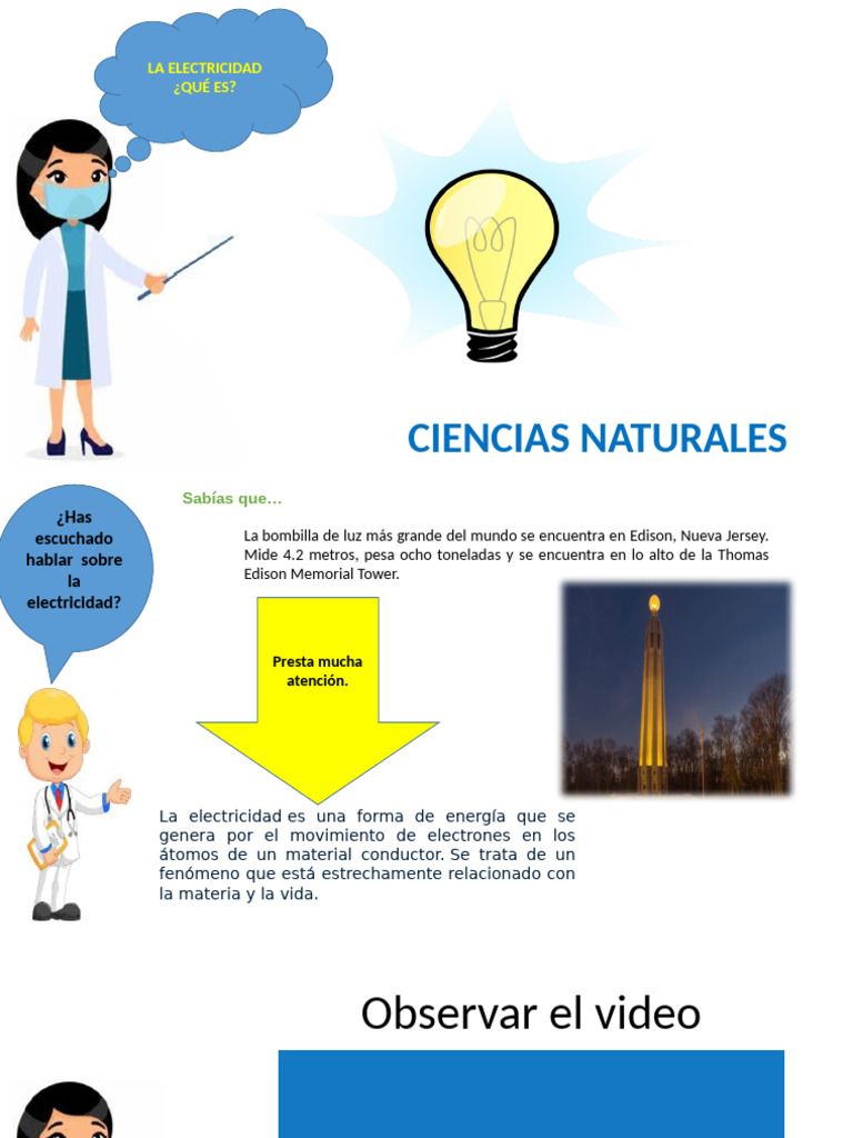 Electricidad: Energía y Aplicaciones | PDF