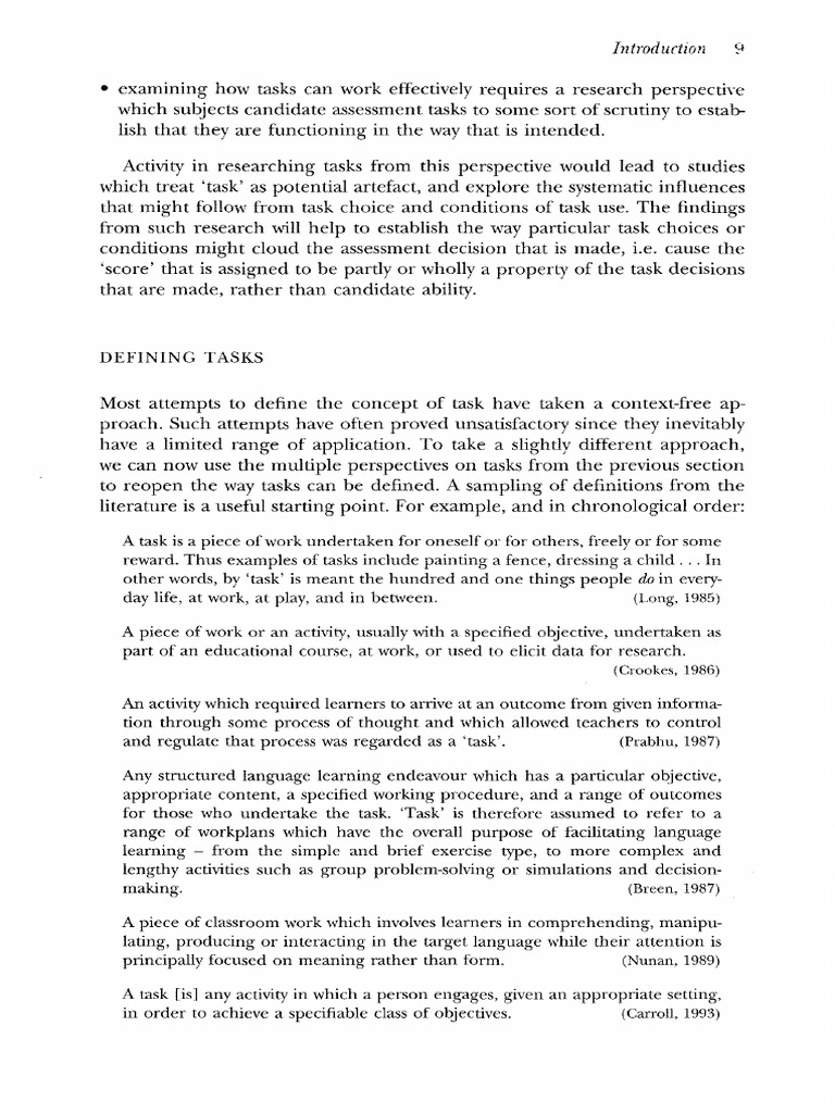 Tasks_Bygate_Skehan0001 | PDF