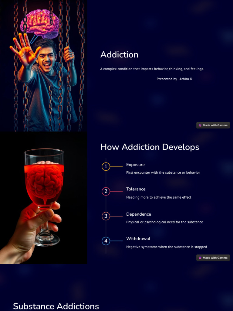 Understanding Addiction: Types and Stages | PDF