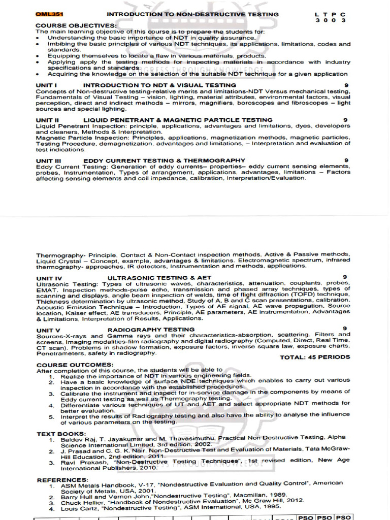Ndt | PDF | Nondestructive Testing | Thermography