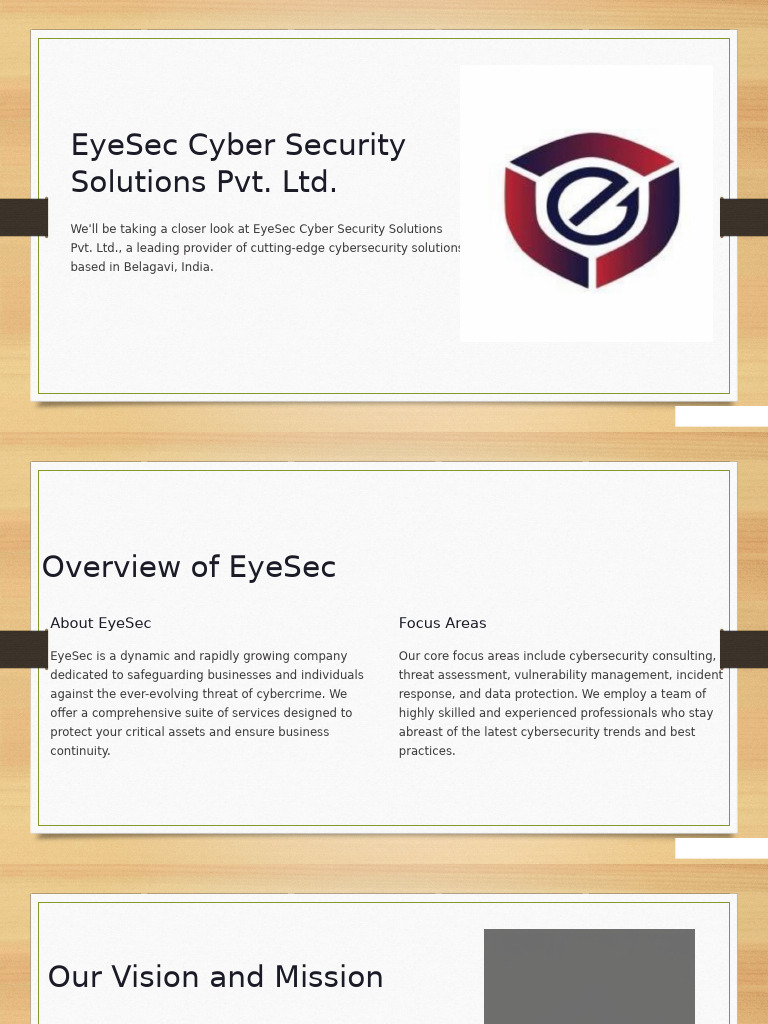 EyeSec Cyber Security | PDF | Computer Security | Security