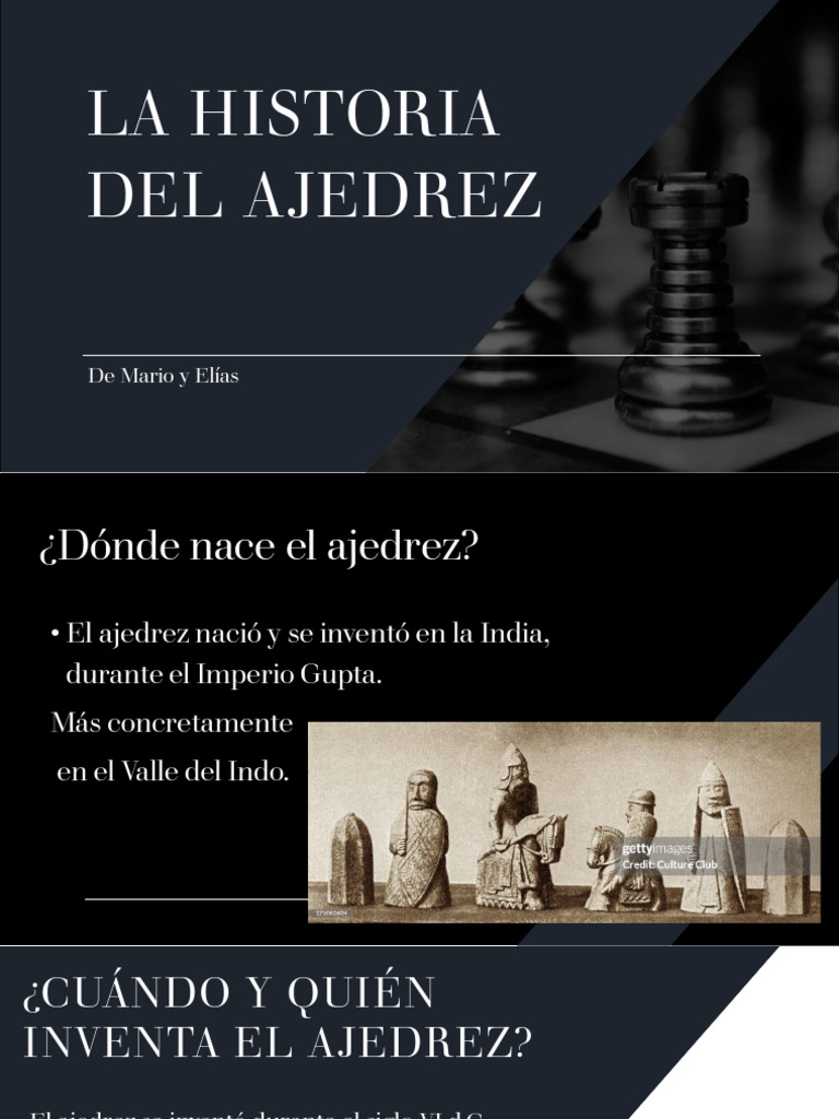 Historia Del Ajedrez | PDF | Ajedrez | Juegos tradicionales