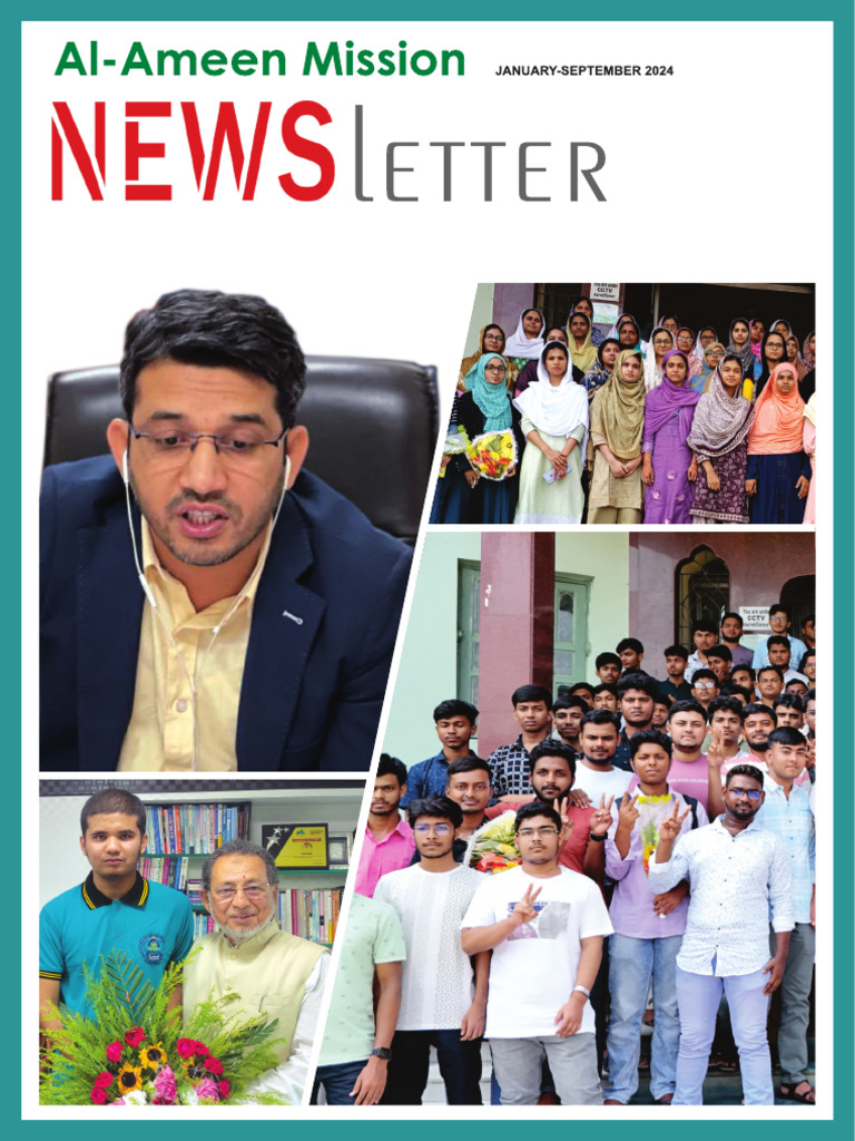 Al-Ameen Mission Newsletter, Jan-Sep 24 | PDF | Vocational Education | Qualifications