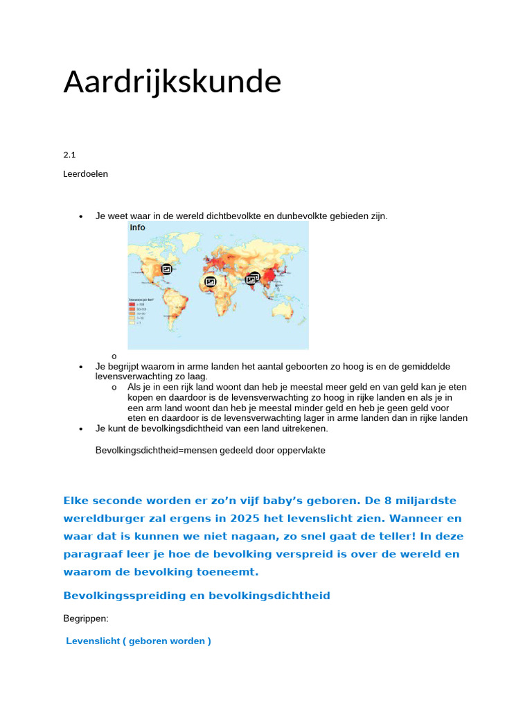 Aardrijkskunde | PDF
