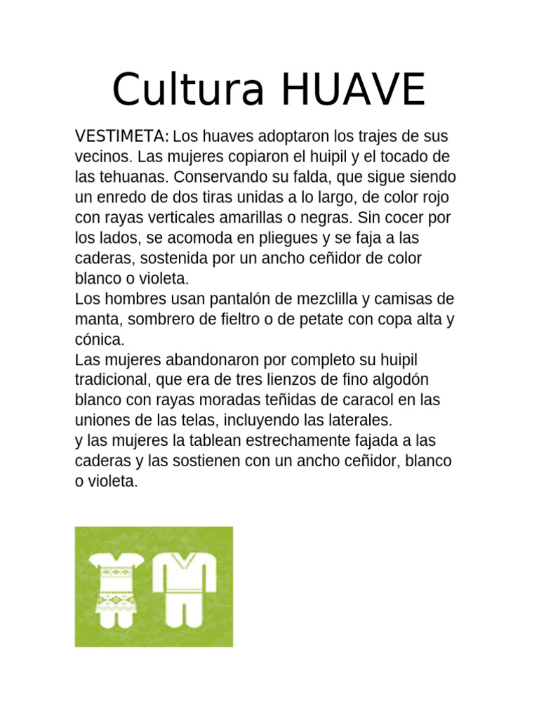 Cultura HUAVE | PDF | Alcalde