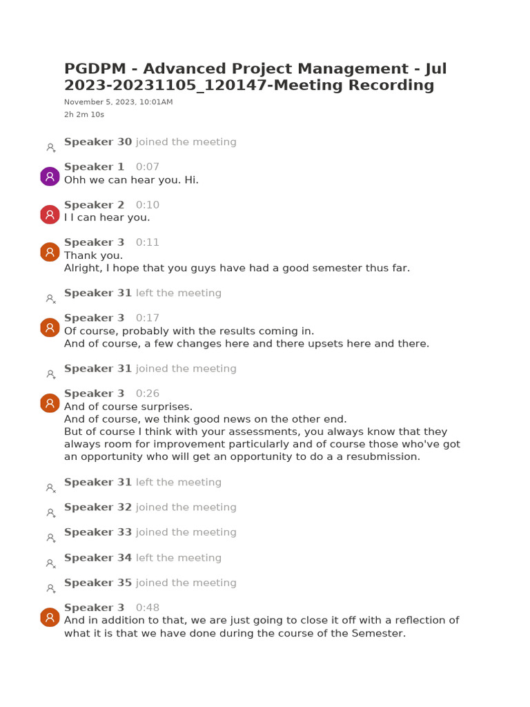 PGDPM - Advanced Project Management - Jul 2023 | PDF | Project Management | Business