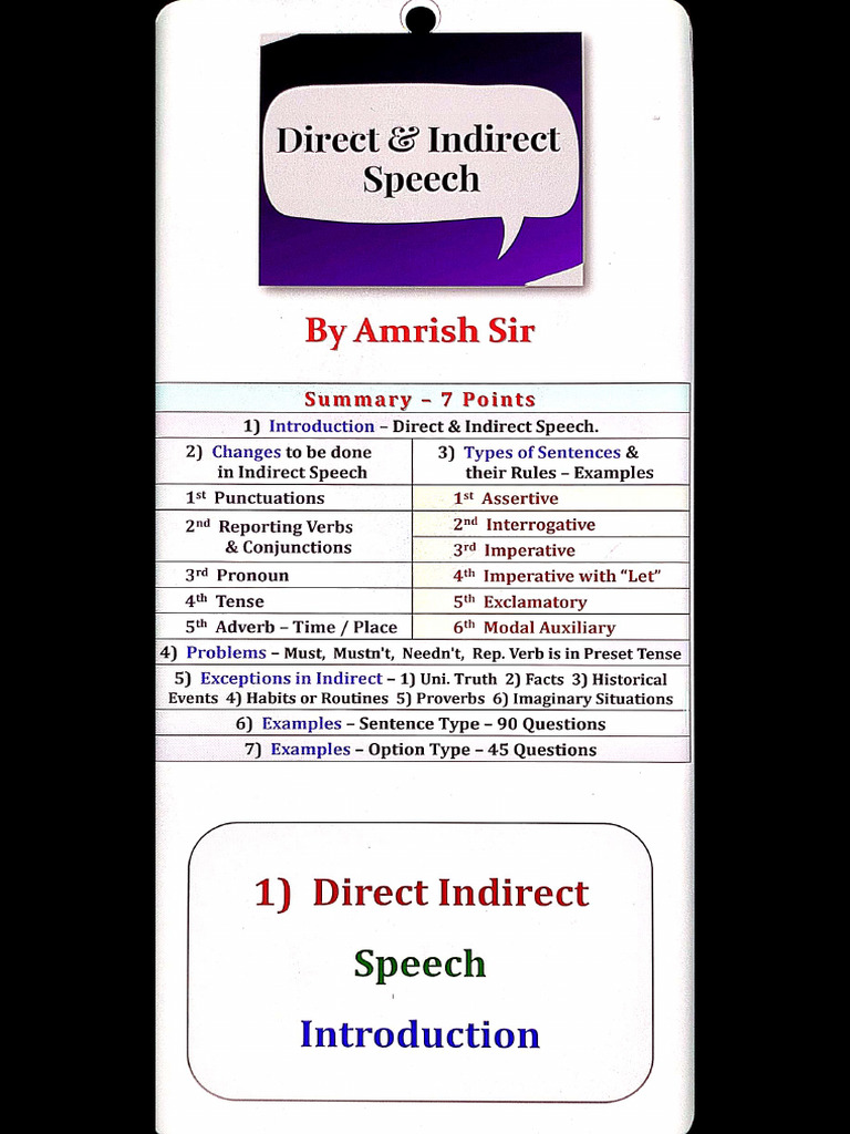 Direct Indirect | PDF