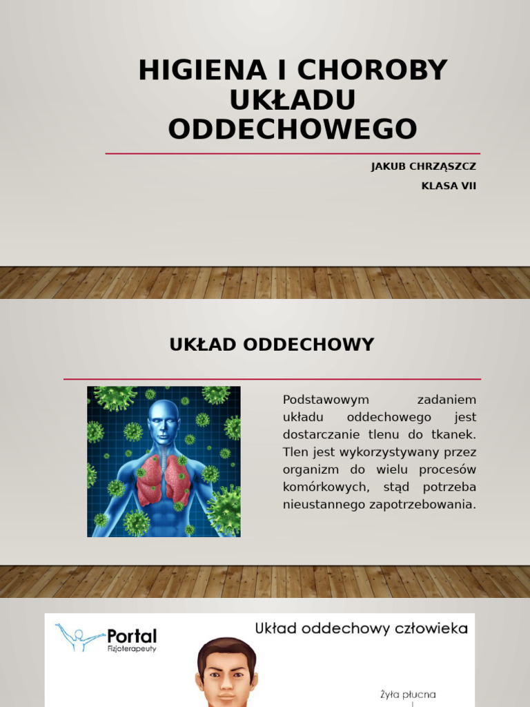 Higiena i Chroby Układu Oddechowego | PDF