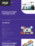 Work at Height - Toolbox Talk | PDF | Risk | Occupational Safety And Health