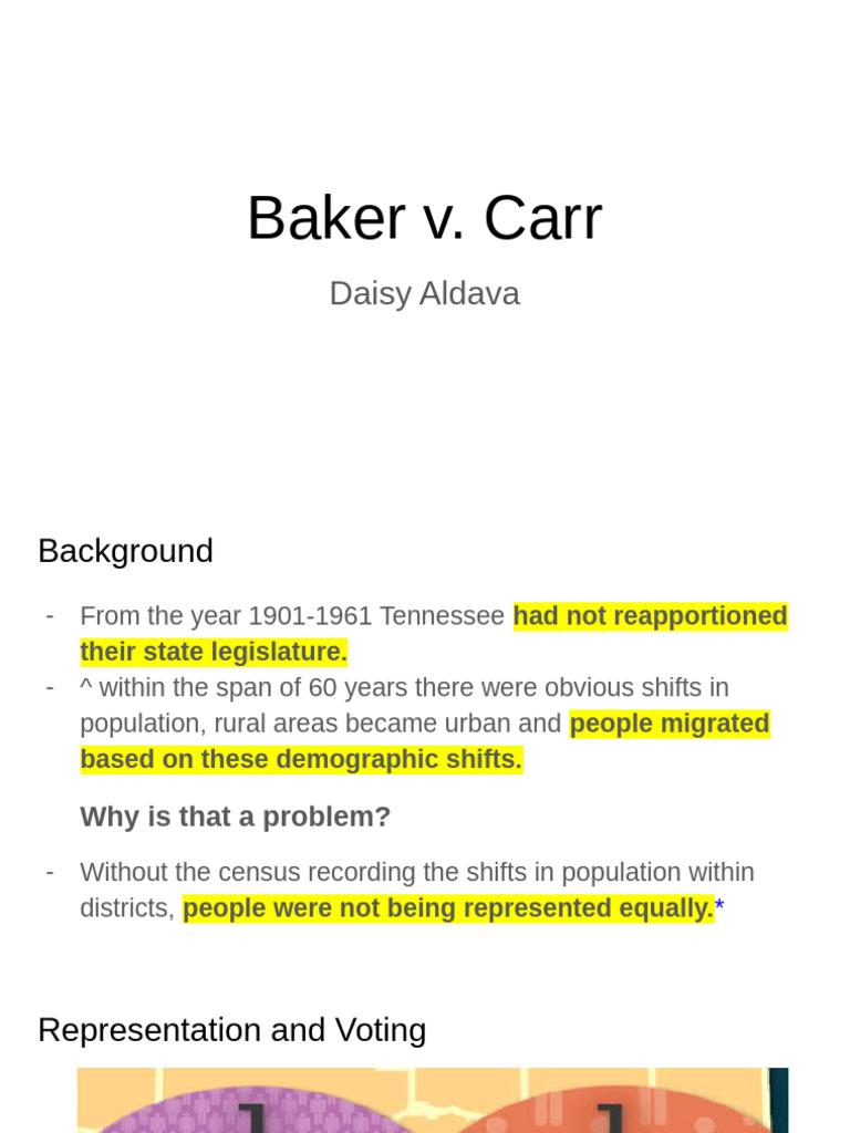 Baker v. Carr | PDF