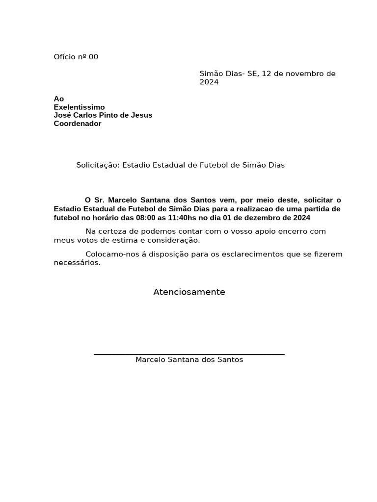 Oficio Marcelo | PDF