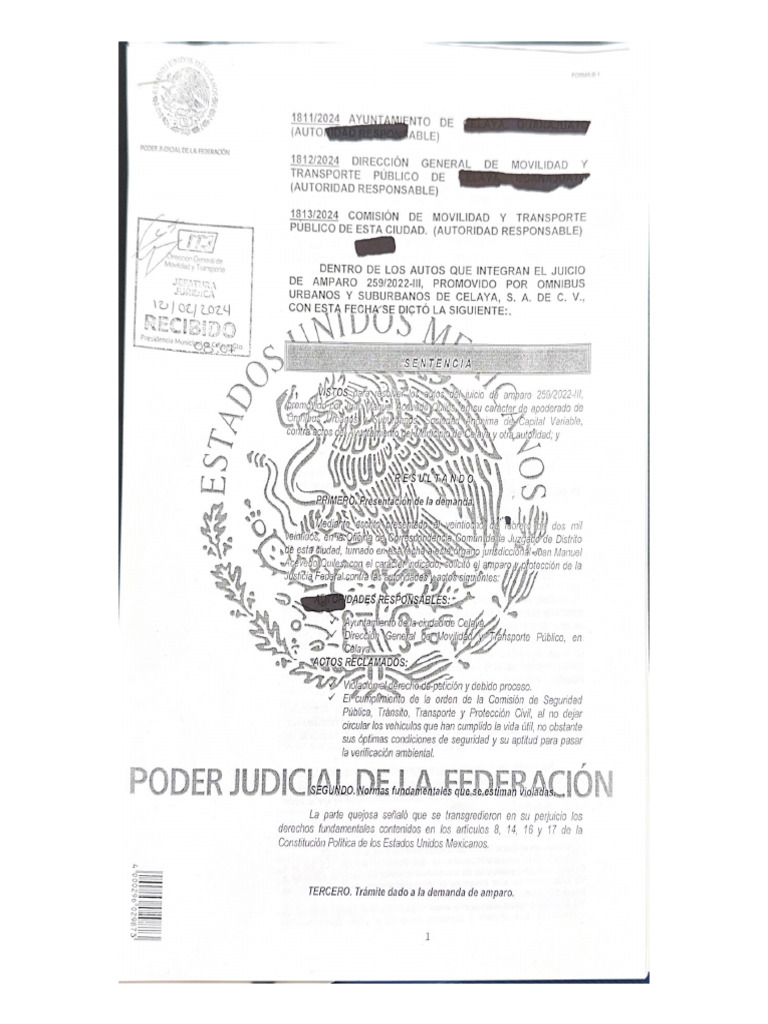 Poder Judicial de La Federación | PDF