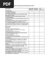 Respiratory History OSCE Checklist Geeky Medics | PDF | Respiratory ...