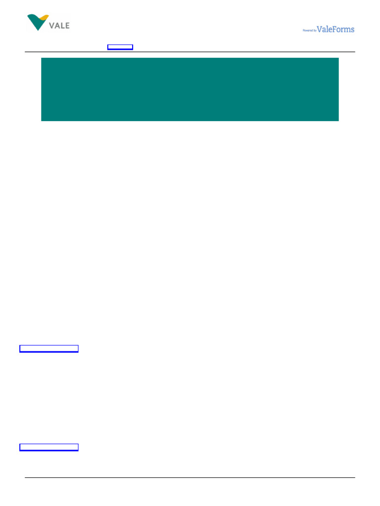 ValeForms - Form - Self Screening | PDF