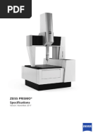 ZEISS SPECTRUM Plus Specifications | PDF