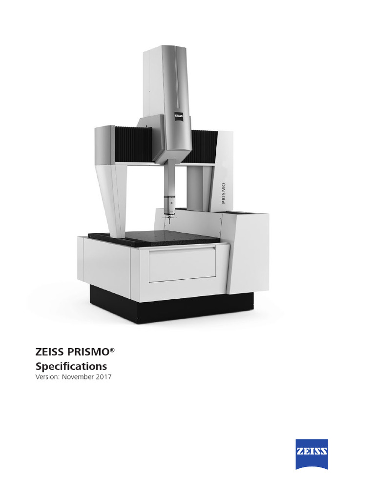 Specifications ZEISS PRISMO | PDF | Angular Resolution | Confocal ...