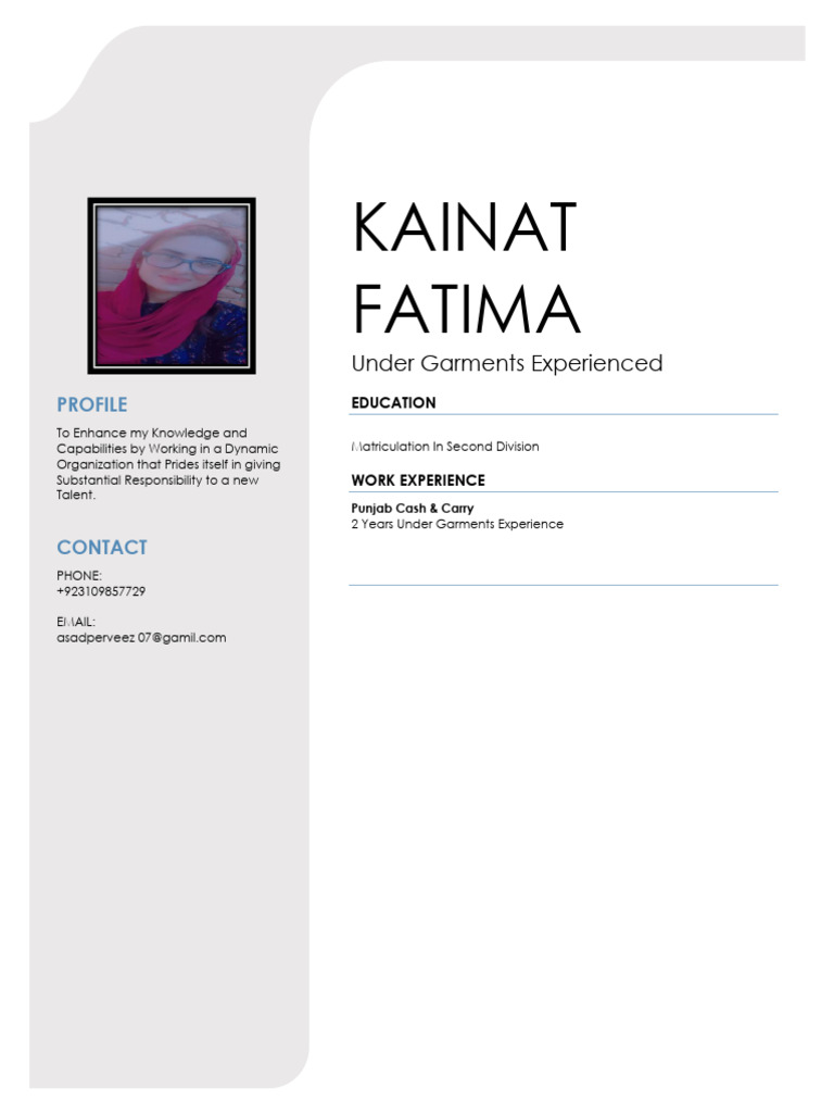 Kainat Fatima | PDF