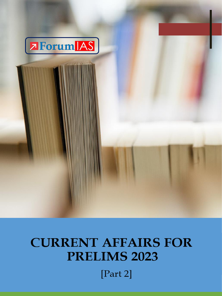 CA For Prelims 2023 Part 2 Compilation | PDF | Immune System | T Cell