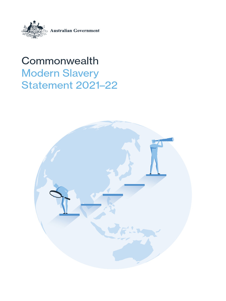 Commonwealth Modern Slavery Statement 2021-22 | PDF | Australia ...