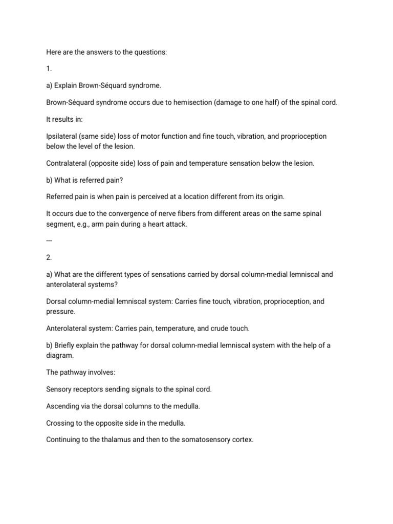 physio 2 proffs ans | PDF | Hyperthermia | Physiology