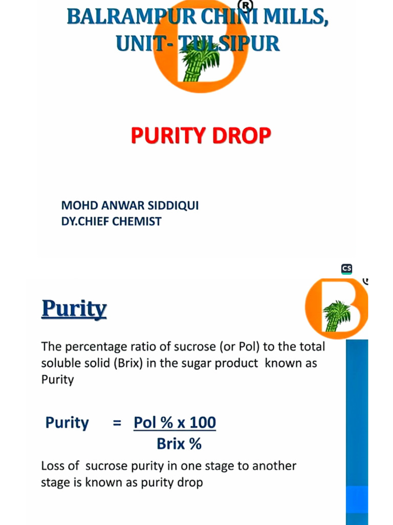 Purity Drop | PDF