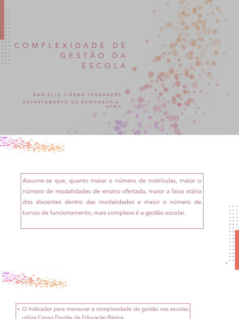 Complexidade de Gestão Da Escola | PDF | Escolas | Pré-escola