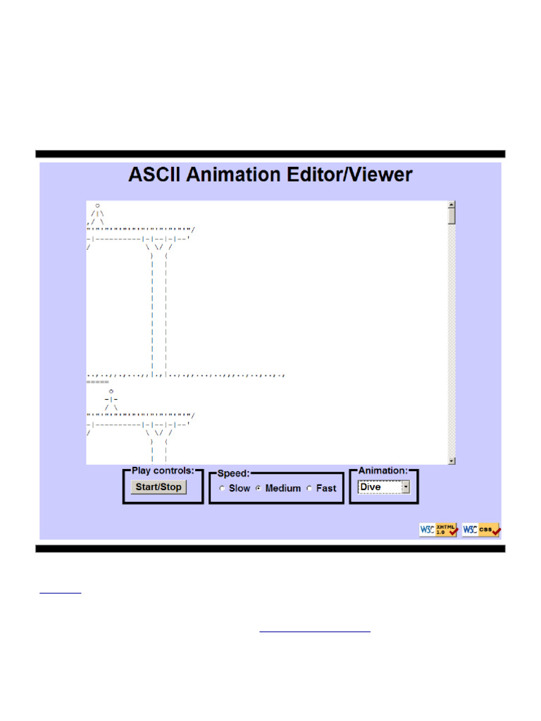 hw3-asciimation | PDF | Html | Html Element
