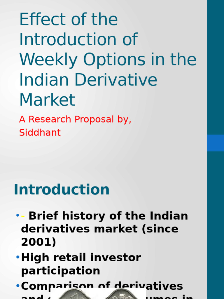 Effect of the Introduction of Weekly Options In | PDF