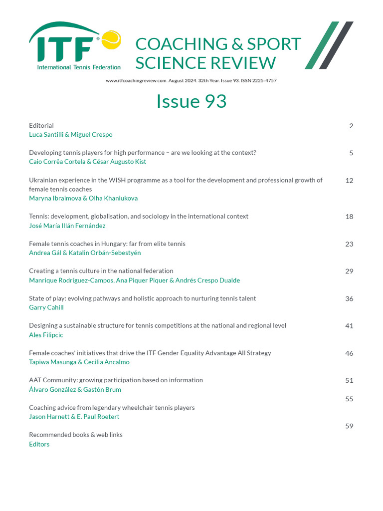 cssr 93 eng-v1 | PDF | Sports | Leadership