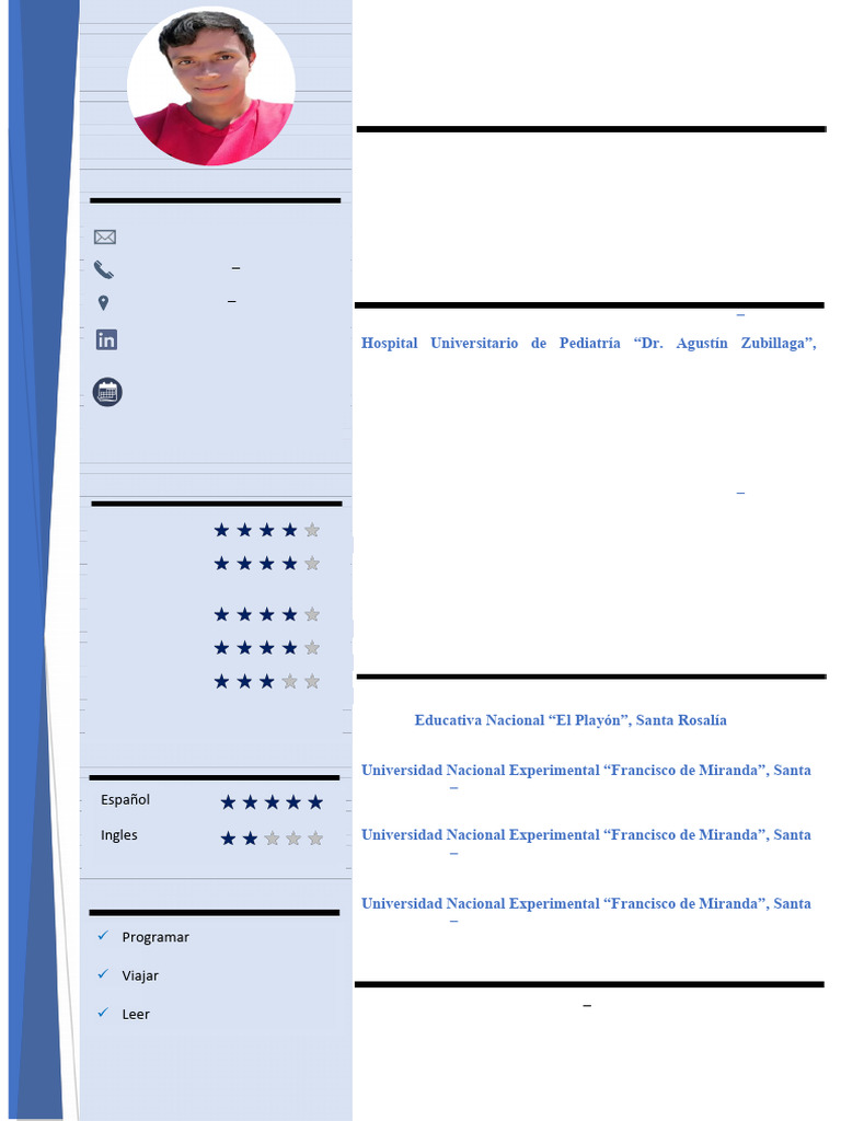 Curriculum Anthony Sandoval 2019 | PDF