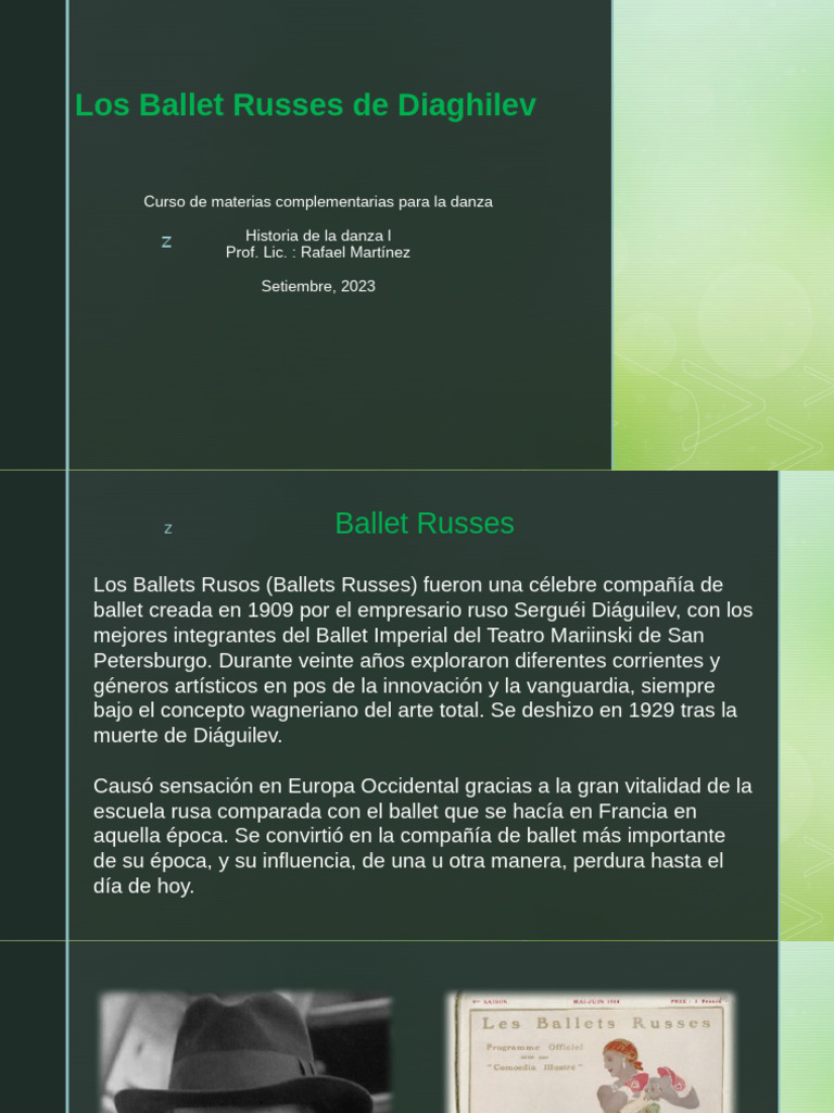 Ballet Russes: Legado de Diáguilev | PDF | Ballet | Bailes