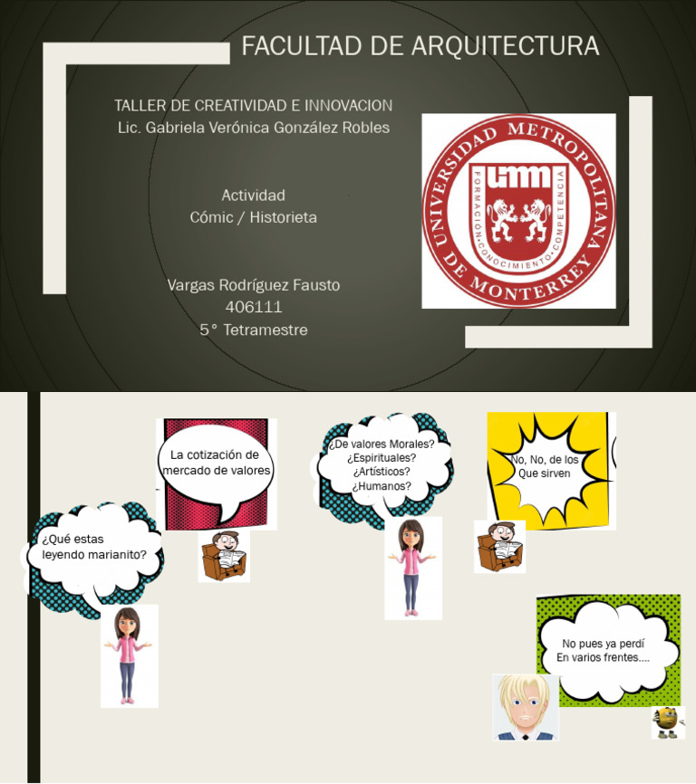 Actividad Cómic Historieta | PDF