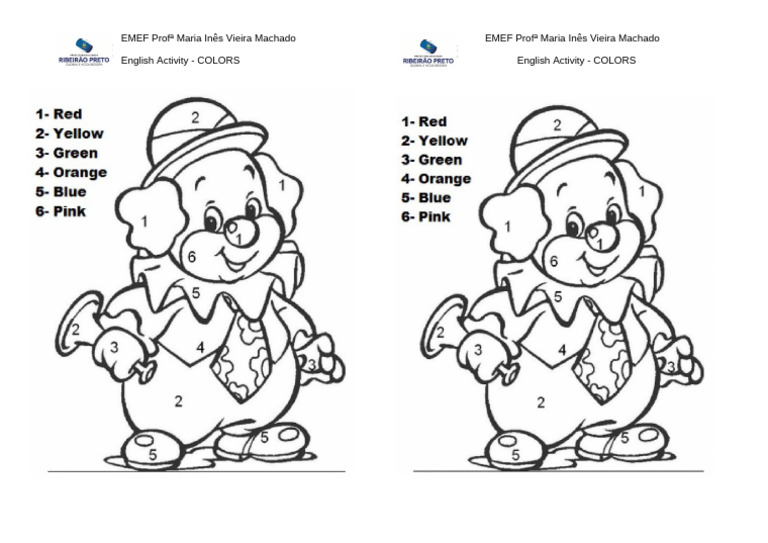 1º ANO_COLORS | PDF