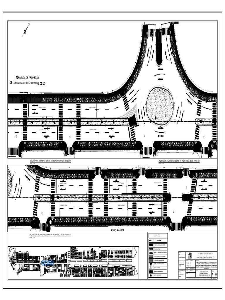 01.planimetria Tramo I-5 | PDF