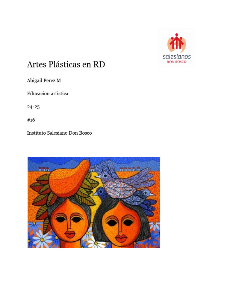 Untitled Document | PDF | República Dominicana | Las artes