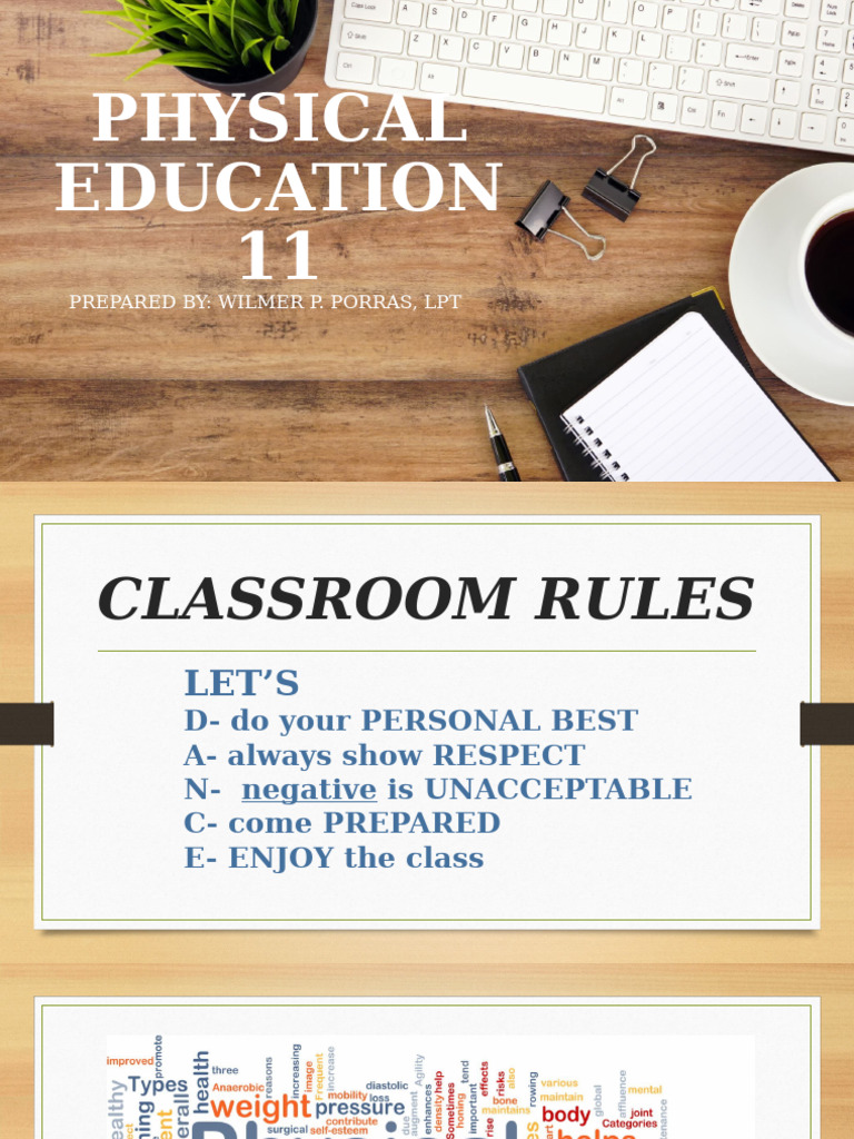 Exercise, Eat and Excel Presentation | PDF | Physical Fitness ...