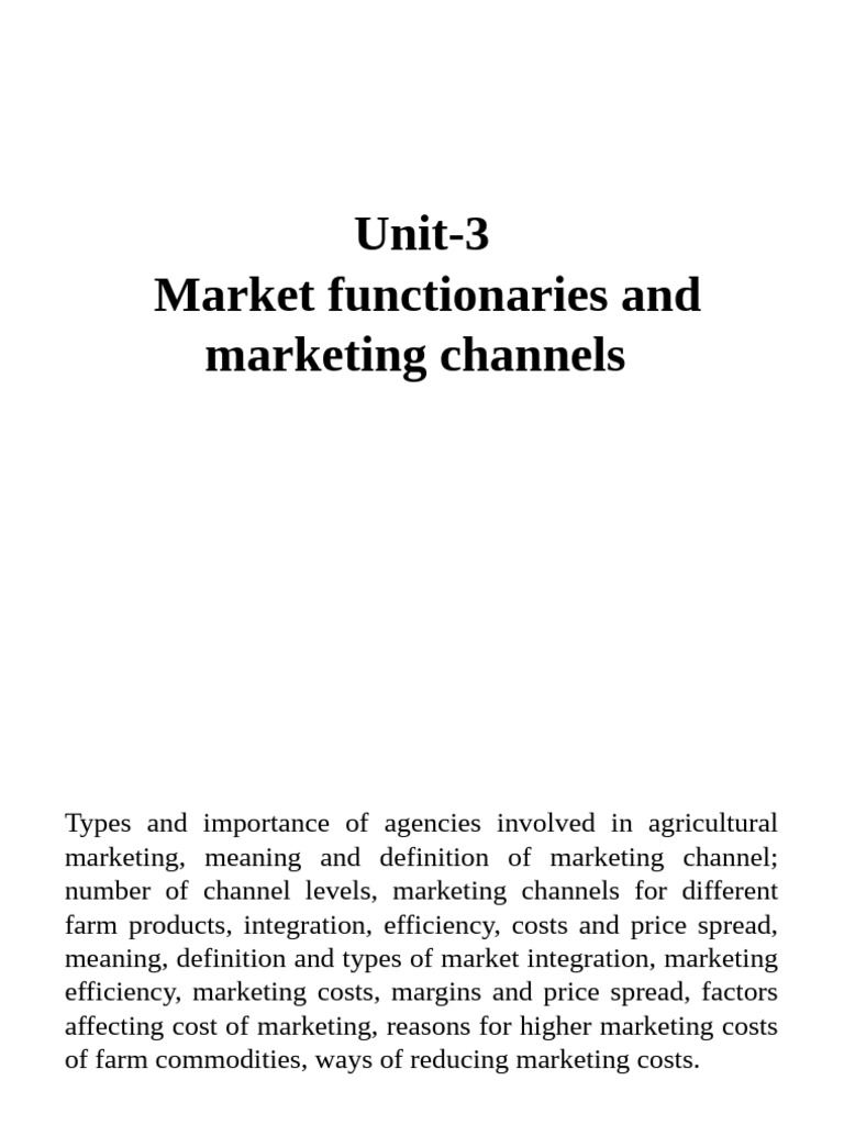 Unit5 | PDF | Marketing | Retail
