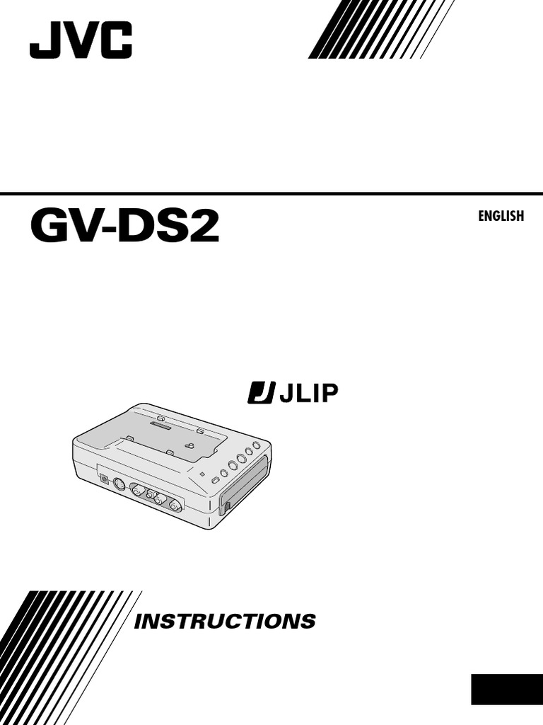 JVC Video Capture Docking Station Guide | PDF | Window (Computing ...